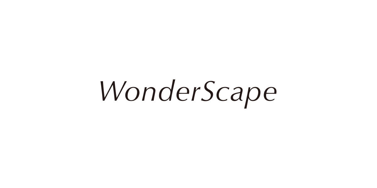 【公式】WonderScape株式会社（ワンダースケープ）